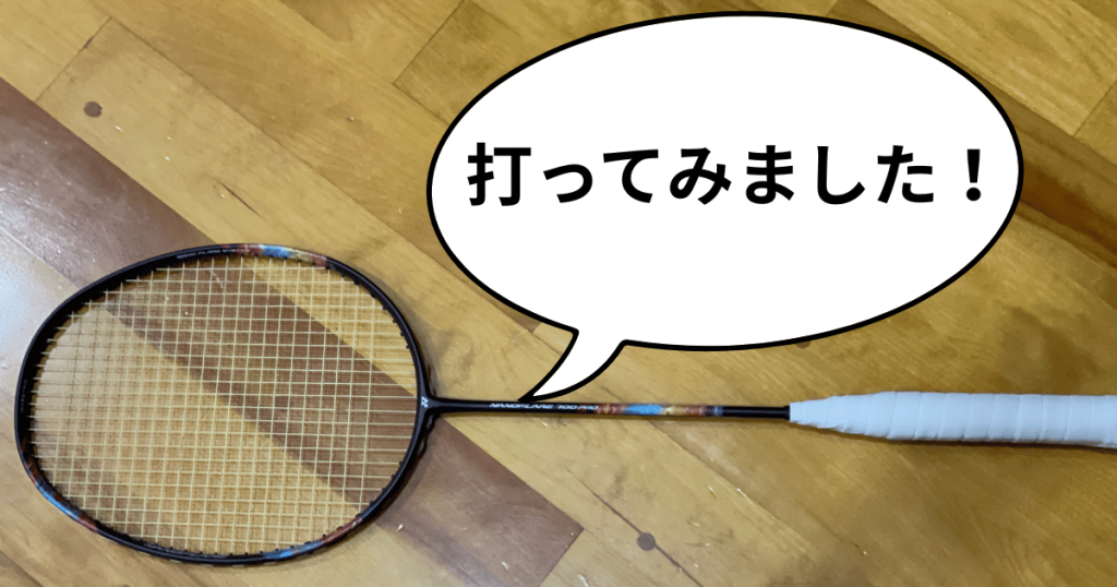 【ナノフレア700PRO】実打レビュー！正確なレシーブショットとコントロール型のラケット！ - TETSU BADO